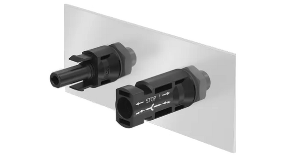 Stäubli MC4 Panel Receptacle Connectors – Wind & Sun