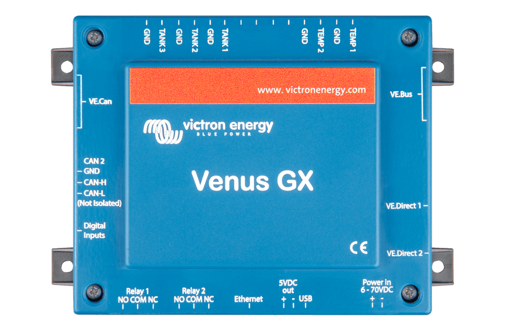Victron Venus GX – Wind & Sun